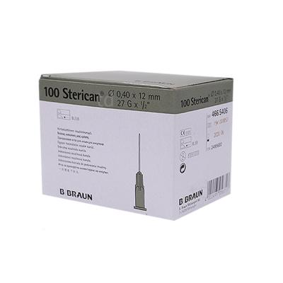 Aguja Hipodérmica 27G x 1/2 - 0,4 x 12 mm | Serviderma